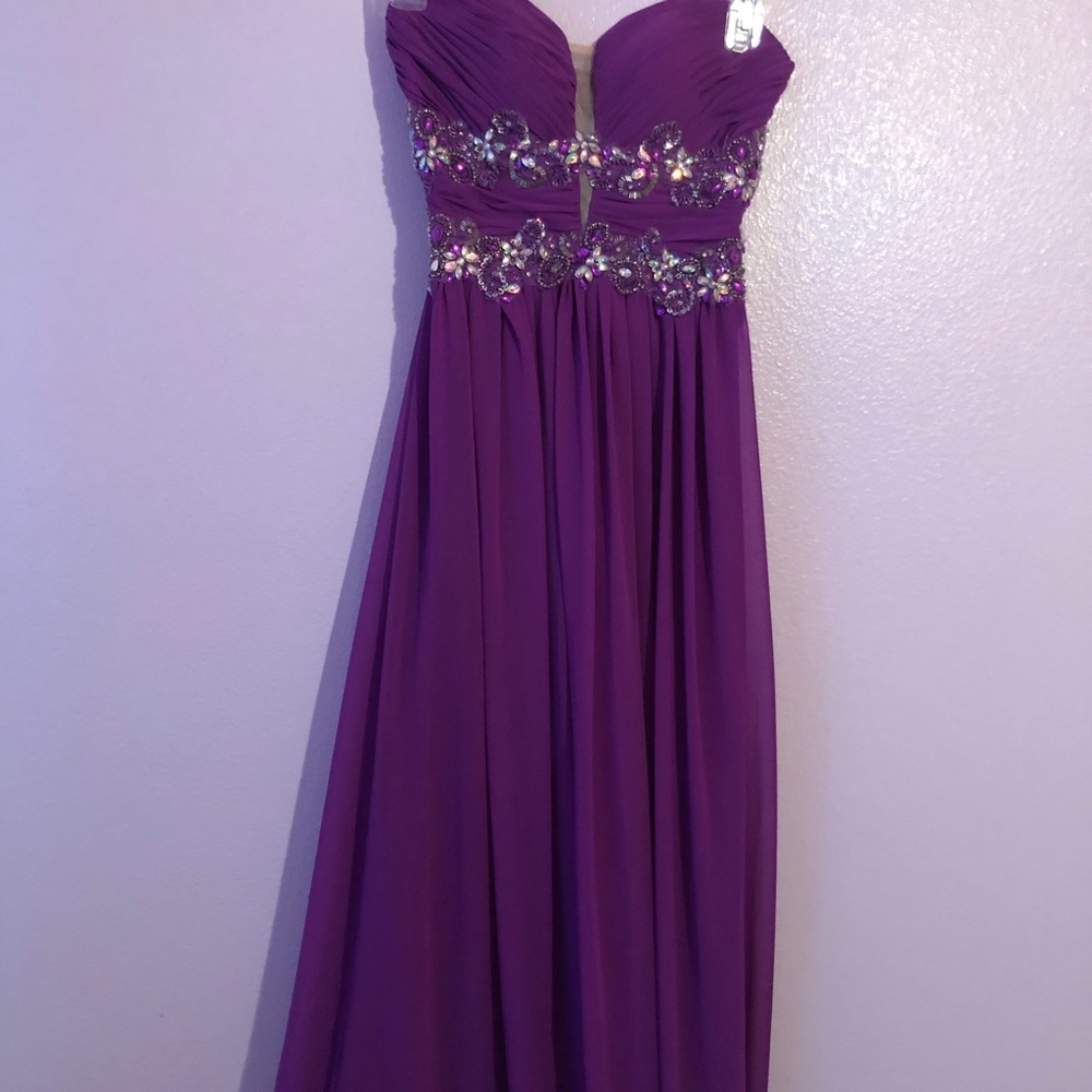 Purple Prom Dress - Gem